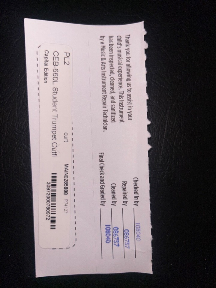 Jupiter Capital Edition CEB660L Trumpet 7c Mouthpiece Hard Shell Case ...