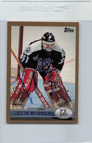 1999/00 Topps #199 Kevin Hodson Lighting Signed Auto *G7288 | eBay