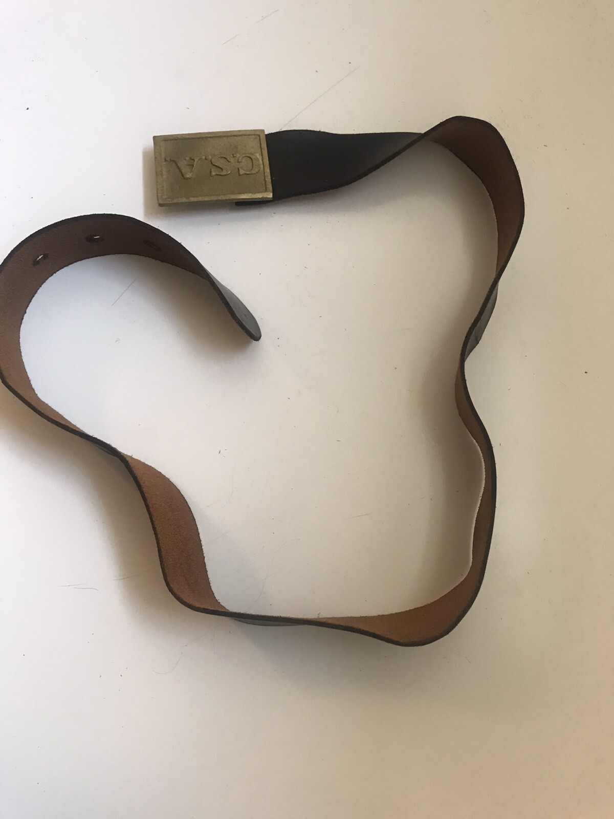 Antique VINTAGE CIVIL WAR U.S CONFEDERATE CSA BELT WİTH PLATE ON BELT ...