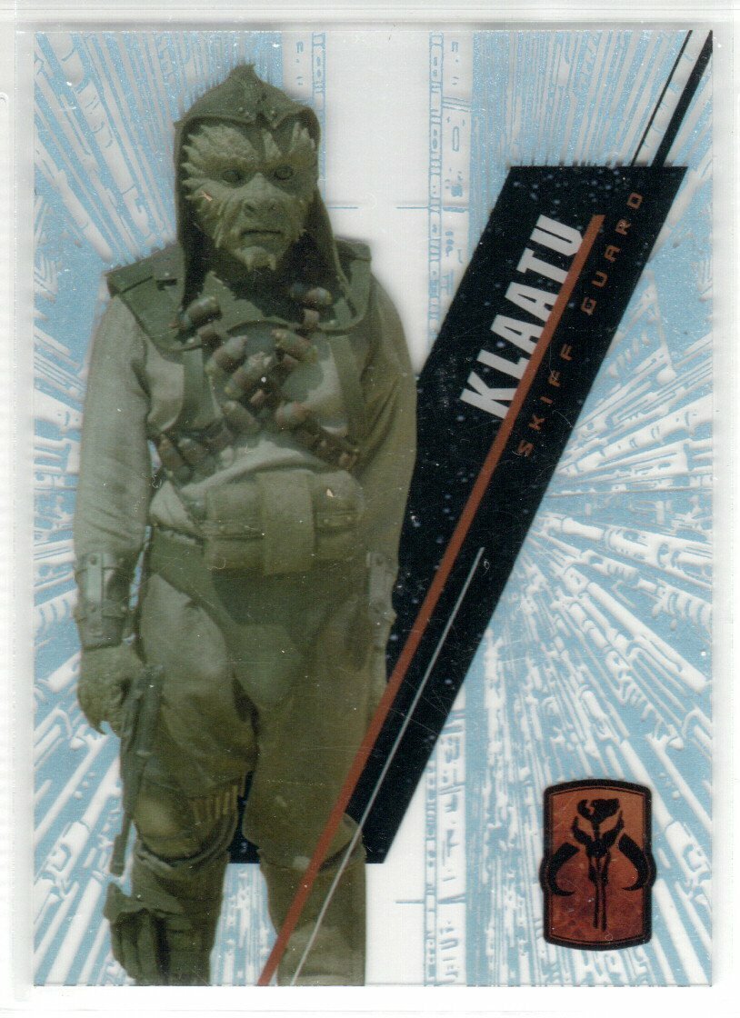 STAR WARS 2016 TOPPS HIGH TEK BASE SW-47 KLAATU FORM 1 PATTERN 3 | eBay