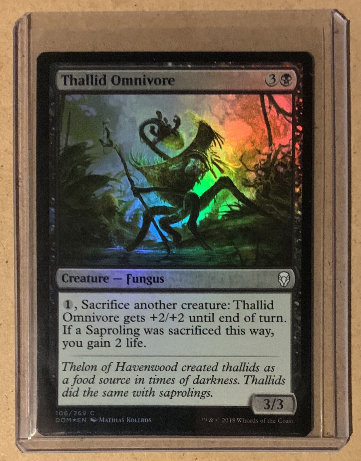 Thallid Omnivore *FOIL Common* Magic MtG x1 Dominaria | eBay