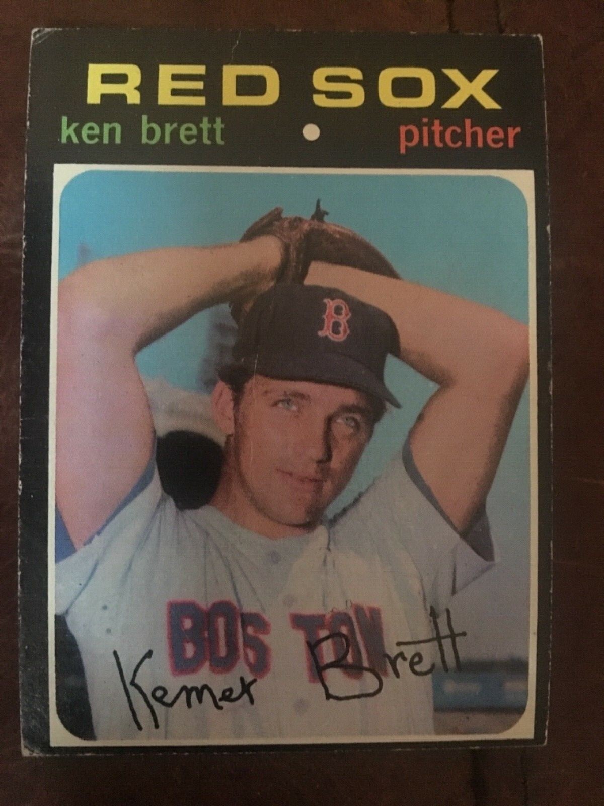 1971 Topps #89 Red Sox Ken Brett Baseball Card | eBay