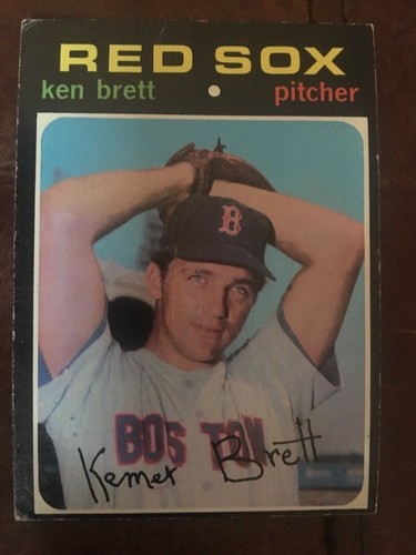 1971 Topps #89 Red Sox Ken Brett Baseball Card | eBay