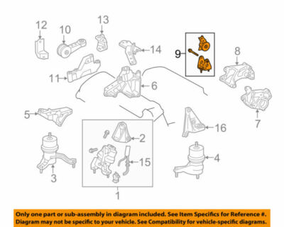 12380-31050 Toyota Insulator assy, engine mounting, rear 1238031050 ...
