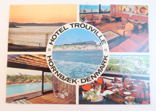Hotel Trouville Hornbaek Denmark Dansk Foto-Tryk Vintage Postcard | eBay