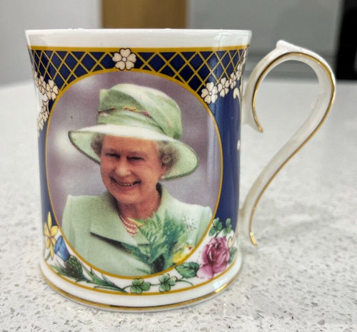 Queen Elizabeth 80th Birthday Aynsley Bone China Mug Limited Edition ...