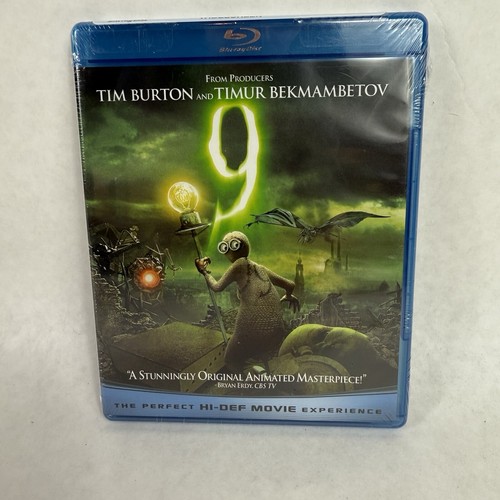 9 Movie [Blu Ray] Sealed 2009 Tim Burton Elijah Wood John C Reilly | eBay