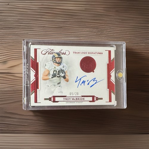 2022 Panini Flawless Team Logo Signatures - Trey McBride #TL-TMC Auto ...