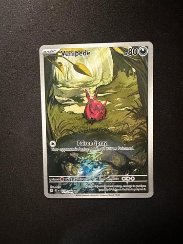 Venipede 132/086 - Pokemon Black Bolt | eBay