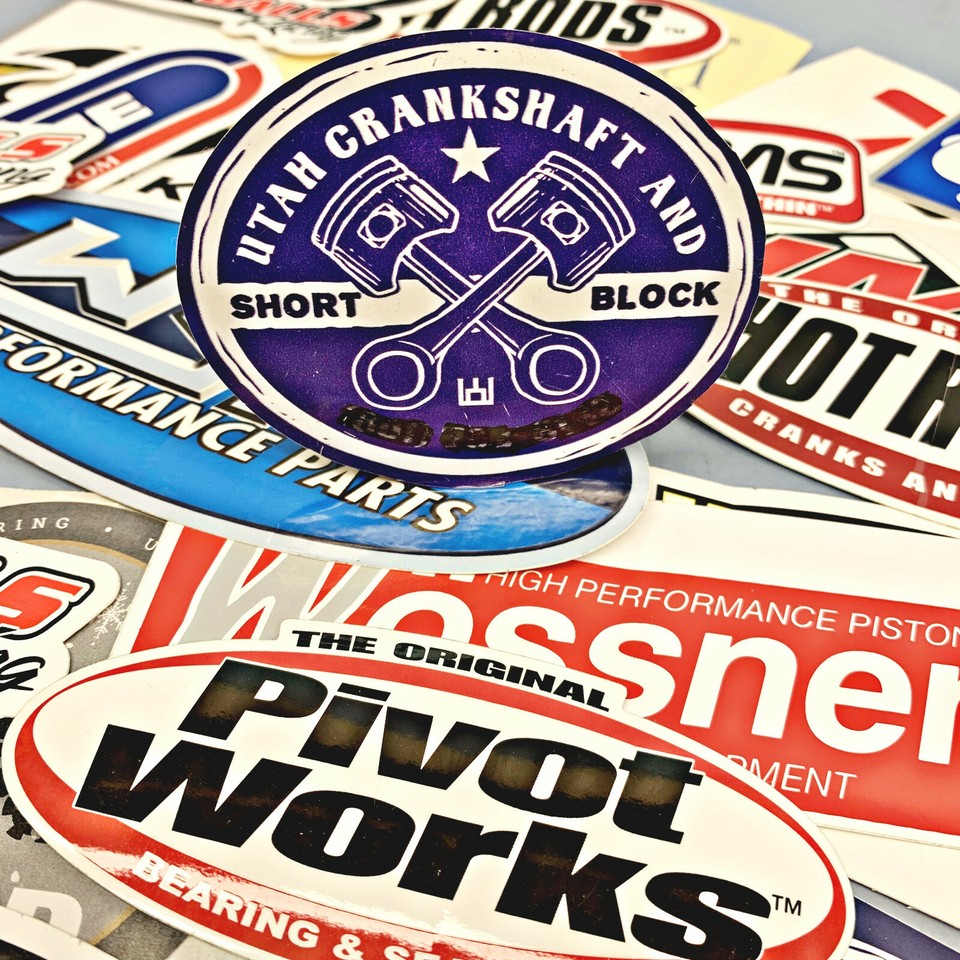 Performance Parts Misc 10 Sticker GRAB BAG Polaris Ski-doo Sea-Doo WSM ...