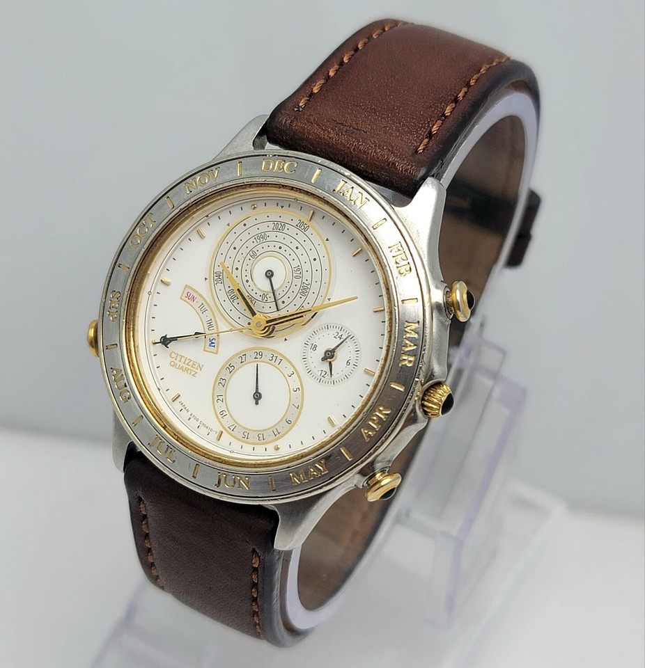 Citizen Intellectus Et Fortitudo 6700-G70226 Perpetual Calendar Men’s ...