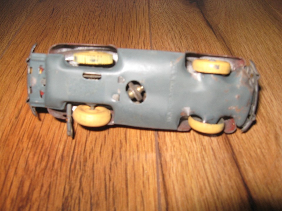 Vintage Antique Red Wind Up Convertible Car Made In Occupied Japan ...