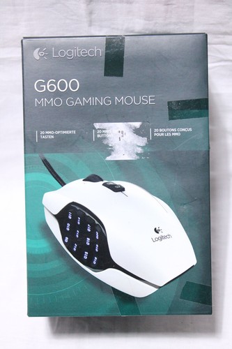 Logitech G600 MMO Gaming Mouse white - new open box | eBay