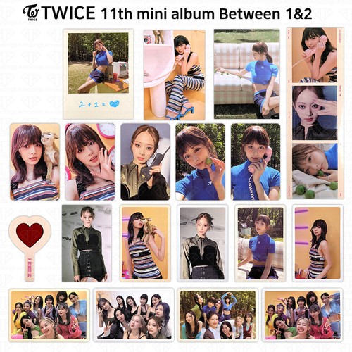 TWICE 11th Mini Album Between 1&2 Tzuyu Photocard Postcard Polaroid POB ...