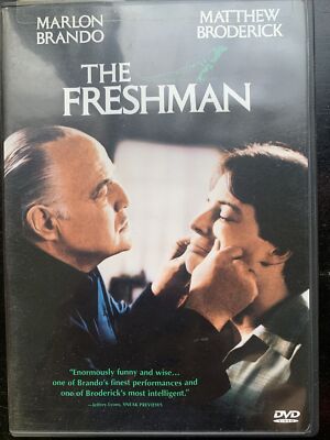 The Freshman (DVD, 1998) Marlon Brando Matthew Broderick Like New ...