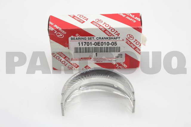117010E01005 Genuine Toyota BEARING SET CRANKSH 11701-0E010-05 for sale ...