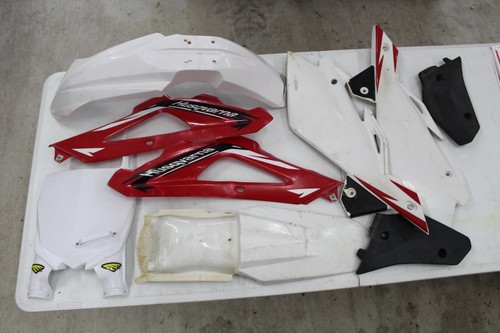 Husqvarna 2012 WR 300 Body Kit Plastic Fenders Number Plates Shrouds ...