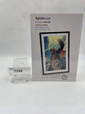 Apolosign 10.1” Touchscreen Smart Photo Frame – Wi-Fi, App Control ...