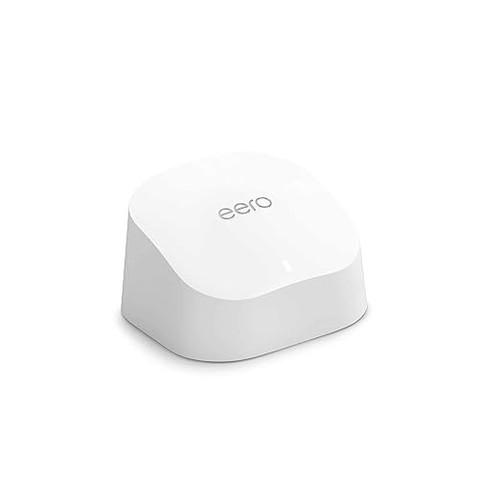 Eero 6 Dual-Band Mesh WiFi 6 Router / Extender in White, Model: N010001 ...