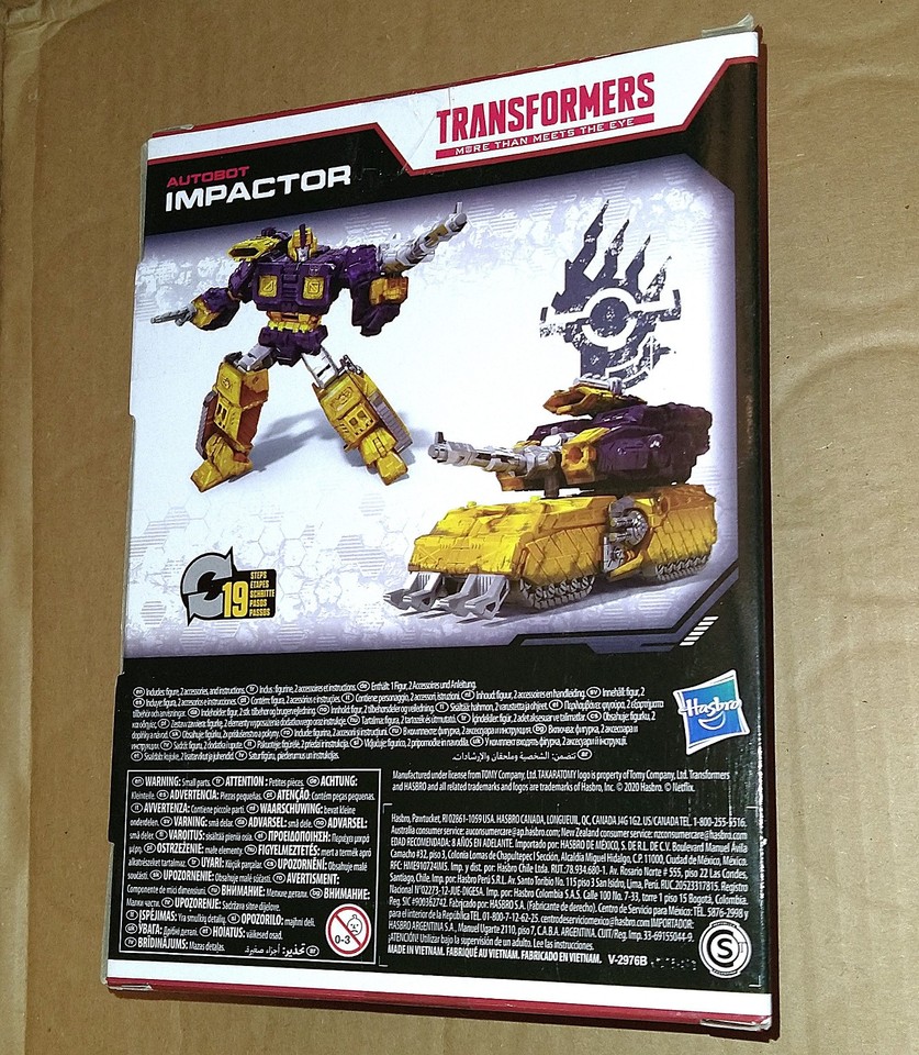 Transformers Autobot IMPACTOR War For Cybertron Trilogy WFC Netflix ...
