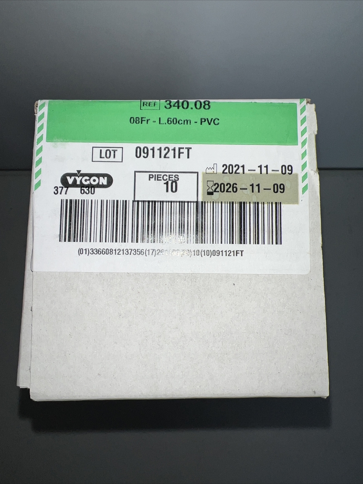 VYGON 340.08 Dual Flow Gastric Aspiration Tube, 08Fr - L.60cm - PVC ...