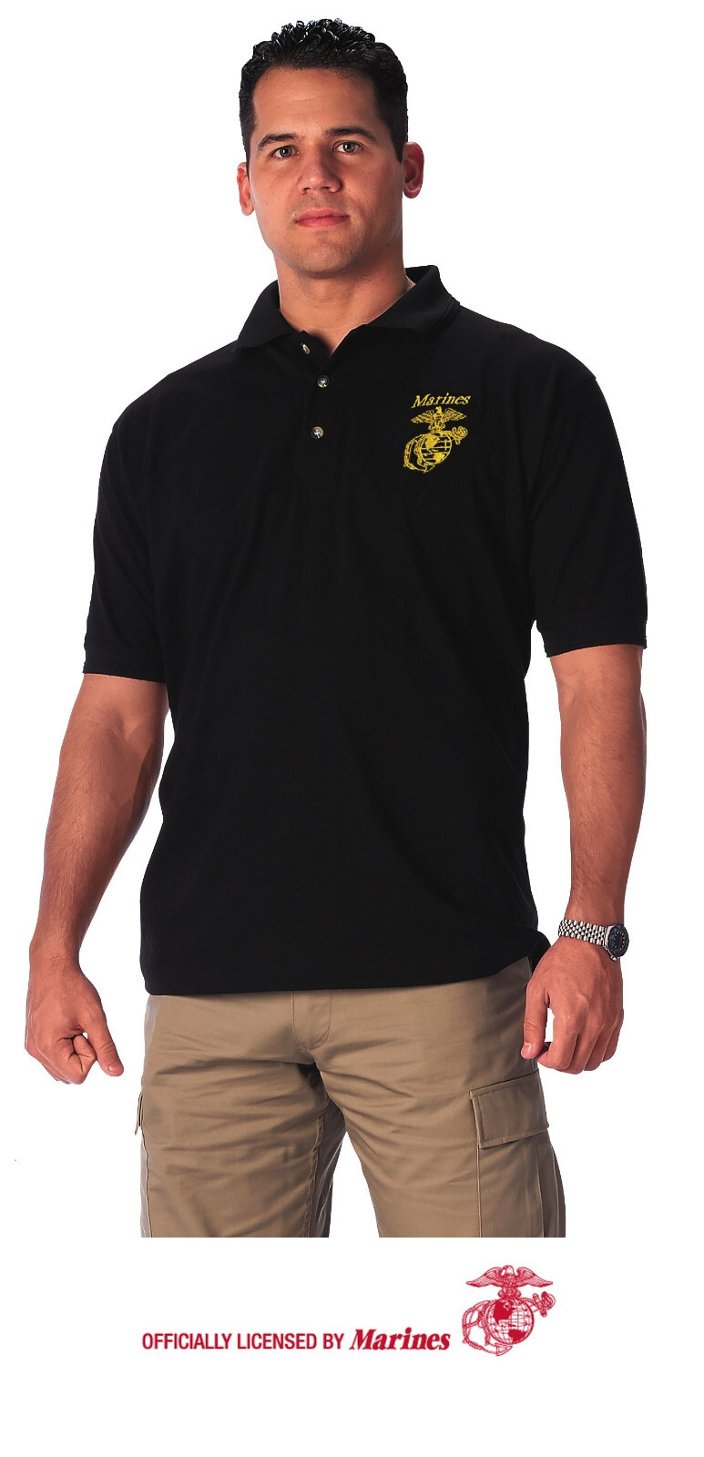 US Marine Corps GOLF Shirt Performance Poly USMC Polo Marines EG & A | eBay