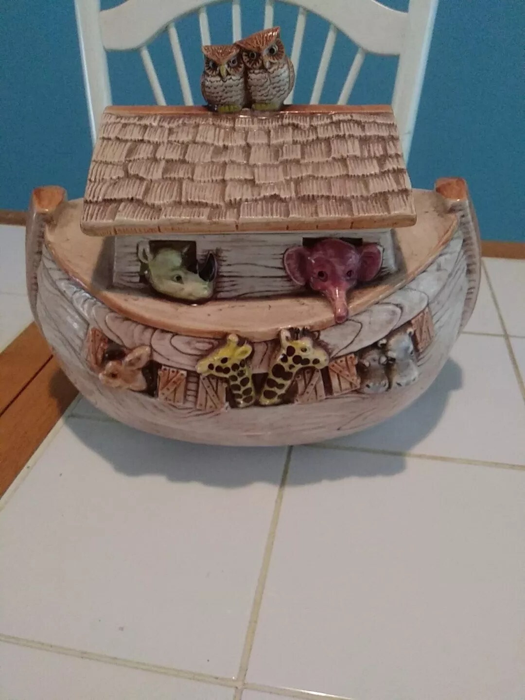 Noah's Ark Vintage Unbranded Cookie Jar | eBay