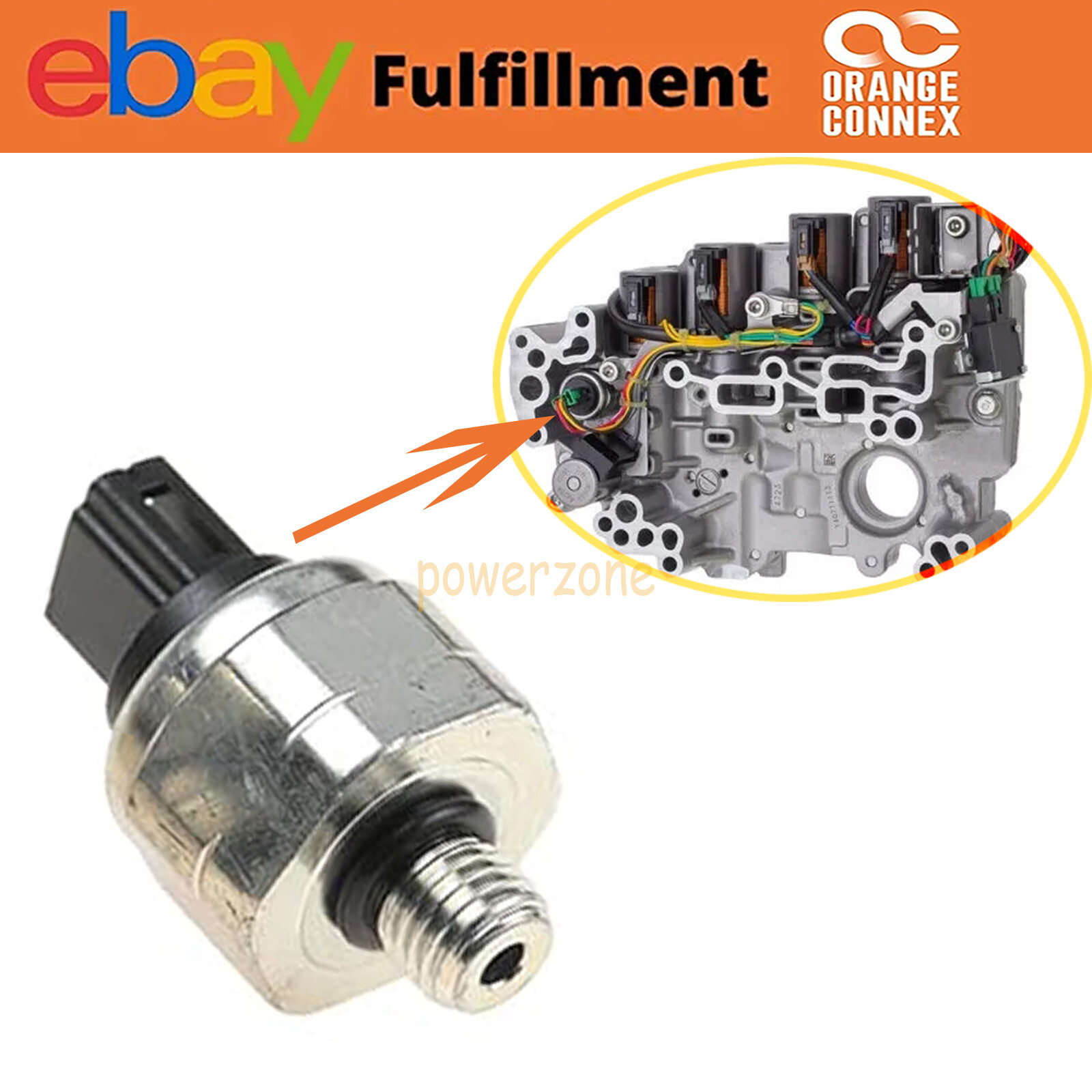 Genuine RE0F11A JF015E CVT Transmission Pressure Sensor For Nissan ...