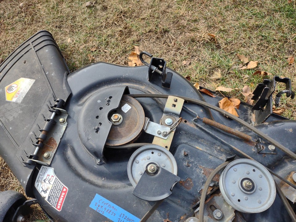 MTD Craftsman LT2000 Mower Deck 2012 USED LOCAL PICKUP MICHIGAN | eBay