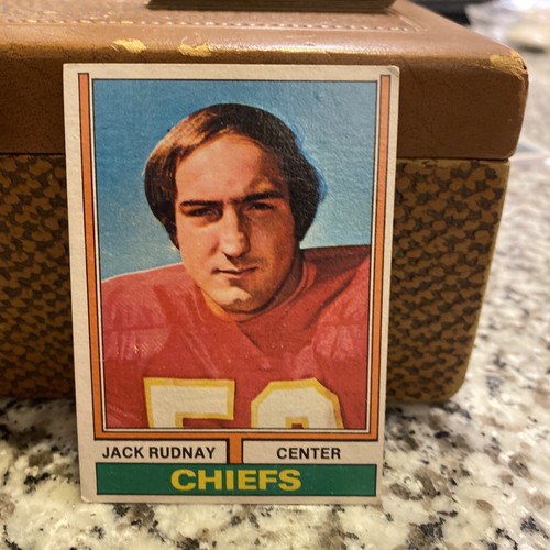 1974 TOPPS JACK RUDNAY KANSAS CITY CHIEFS #271 | eBay