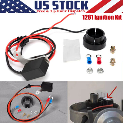 For Ford V8 Pertronix 1281 Ignition Points-to-Electronic Conversion Kit ...