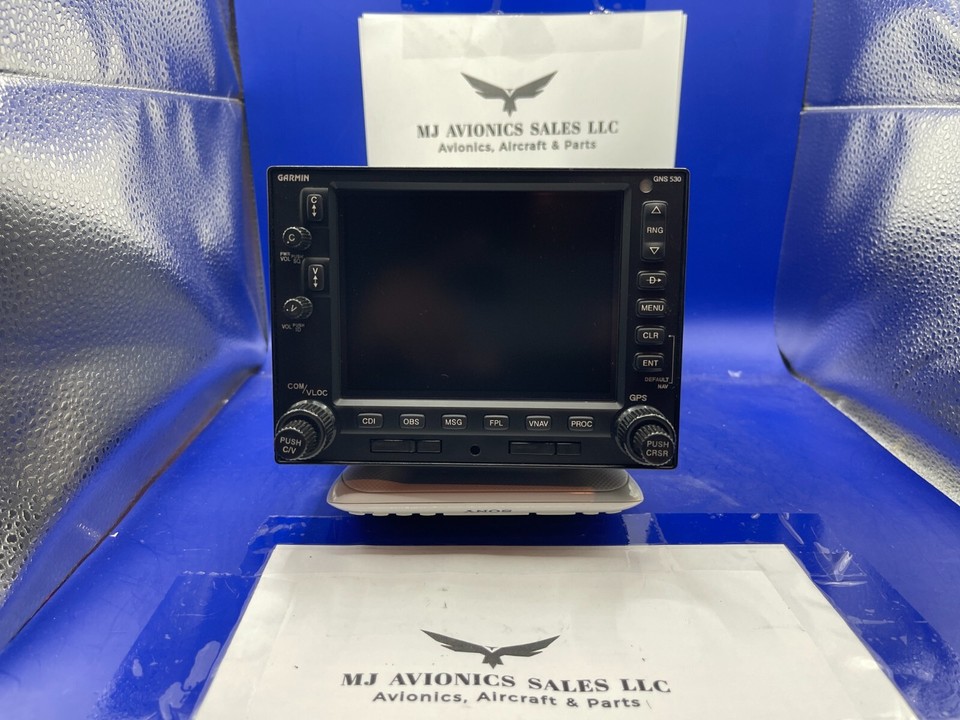 GARMIN GNS 530W WAAS GPS/NAV/COMM14/28 VDC P/N 011-01065-40 WITH TAWS ...