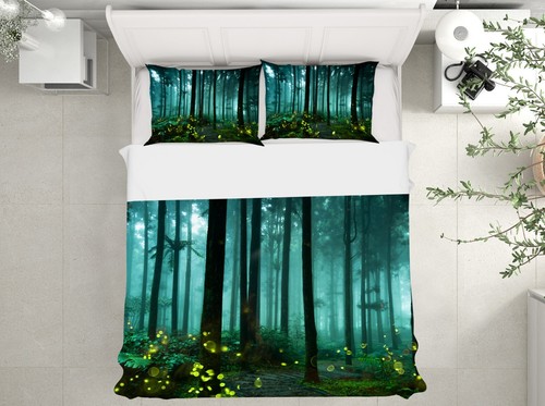3D Animal Firefly A3214 Bed Pillowcases Quilt Duvet Cover Set Queen ...