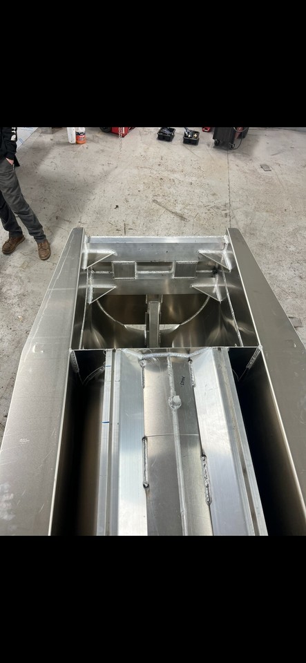 Pontoon log with Transom, Custom Length for tritoon conversion | eBay