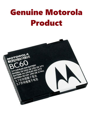 Battery BC60 For Motorola C257 C261 VU204 Z6C I290 I296 I425 L2 L6 L7 ...