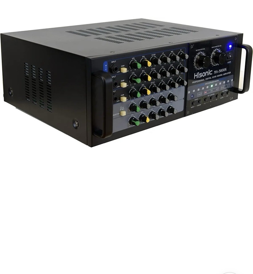 Hisonic Dual Channel MA3800K Karaoke Mixing Amplifier | eBay