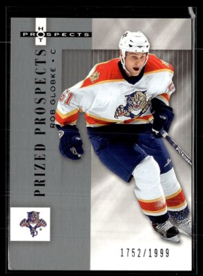 2005-06 HOT PROSPECTS PRIZED PROSPECTS /1999 135 Rob Globke Florida ...