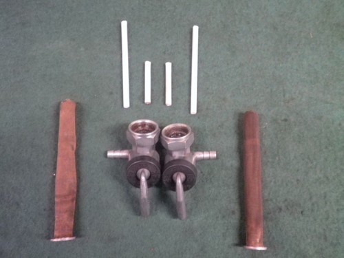 BMW Motorcycle Airhead KARCOMA side feed petcocks Gummy from sittin for ...