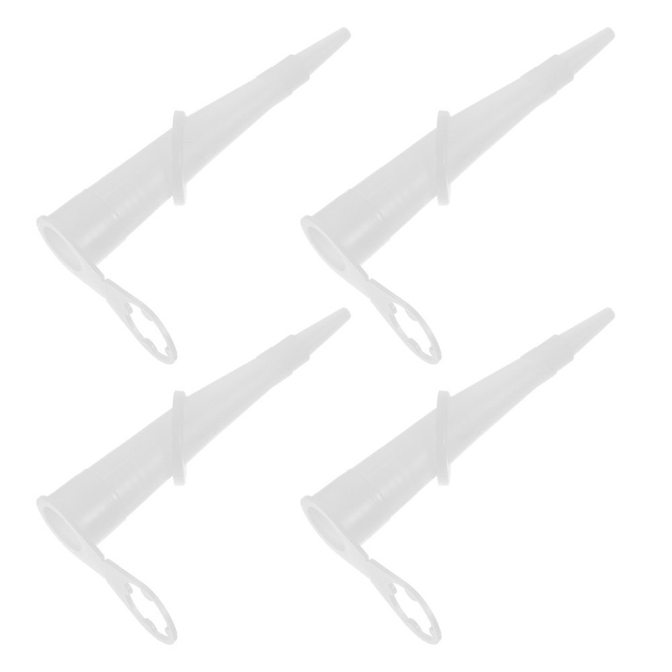 4Pcs Portable All Corner Size Caulking Nozzle Flexible Caulk Tips for ...