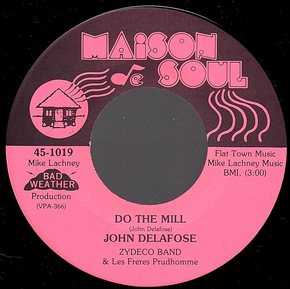 JOHN DELAFOSE SINGLE MAISON DE SOUL " BLUES AT MIDNIGHT / DO THE MILL ...