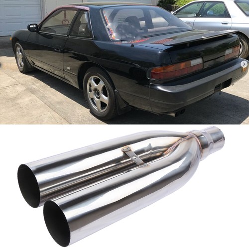 2.5" 3'' Inlet Outlet Universal Stainless Steel Blast Pipes Exhaust ...
