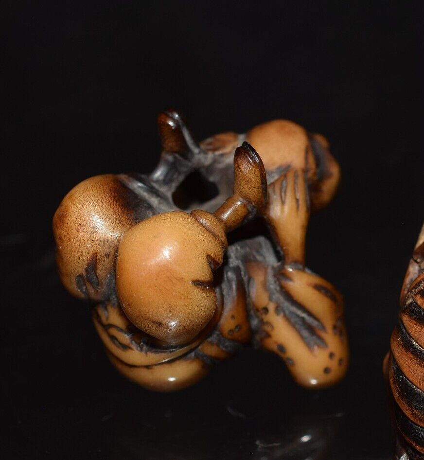 Antique Japanese netsuke of Acrobat 19Century | eBay