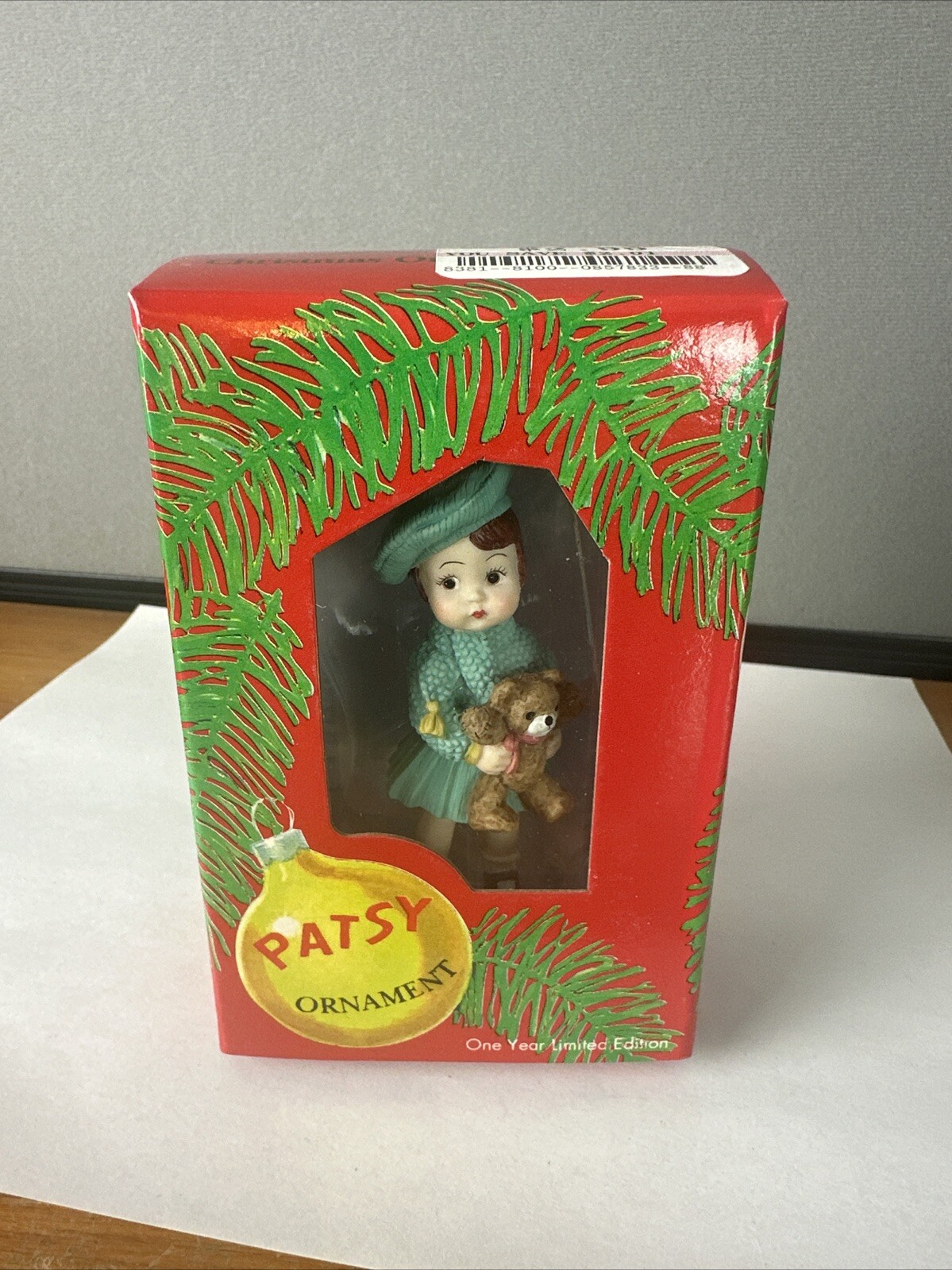 Effanbee Doll Company PATSY With Teddy Bear Ornament Limited Edition ...