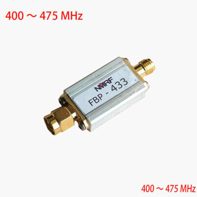 NEW 433MHz (400 ~ 475) MHz bandpass filter, ultra small size SMA ...