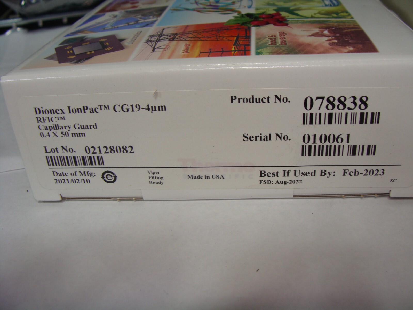 Dionex IonPac CG19-4µm Capillary Guard Column (0.4 x 50 mm) 078838 | eBay