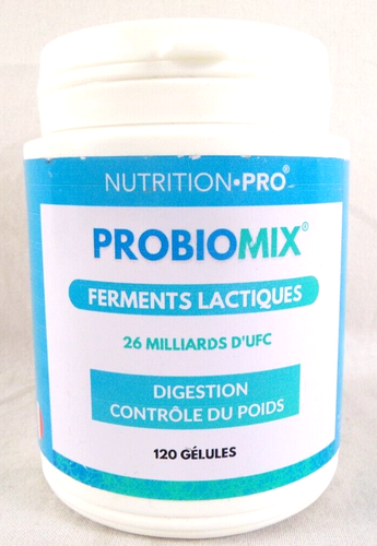 NUTRITION PRO PROBIOMIX FERMENTS LACTIQUES 120 GELULES - 03/2026 | eBay