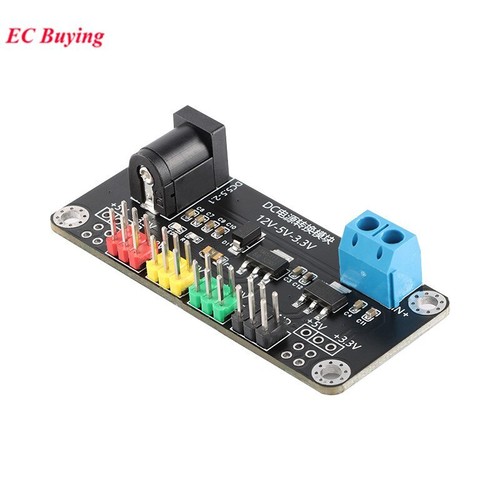 DC Power Conversion Board Module Dual Channel Input 7-12V Output 5V 3 ...