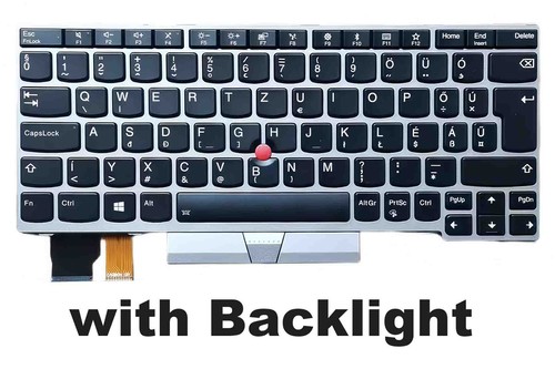 Backlit Hungarian Keyboard for Lenovo Thinkpad X280 A285 X395 X390 ...
