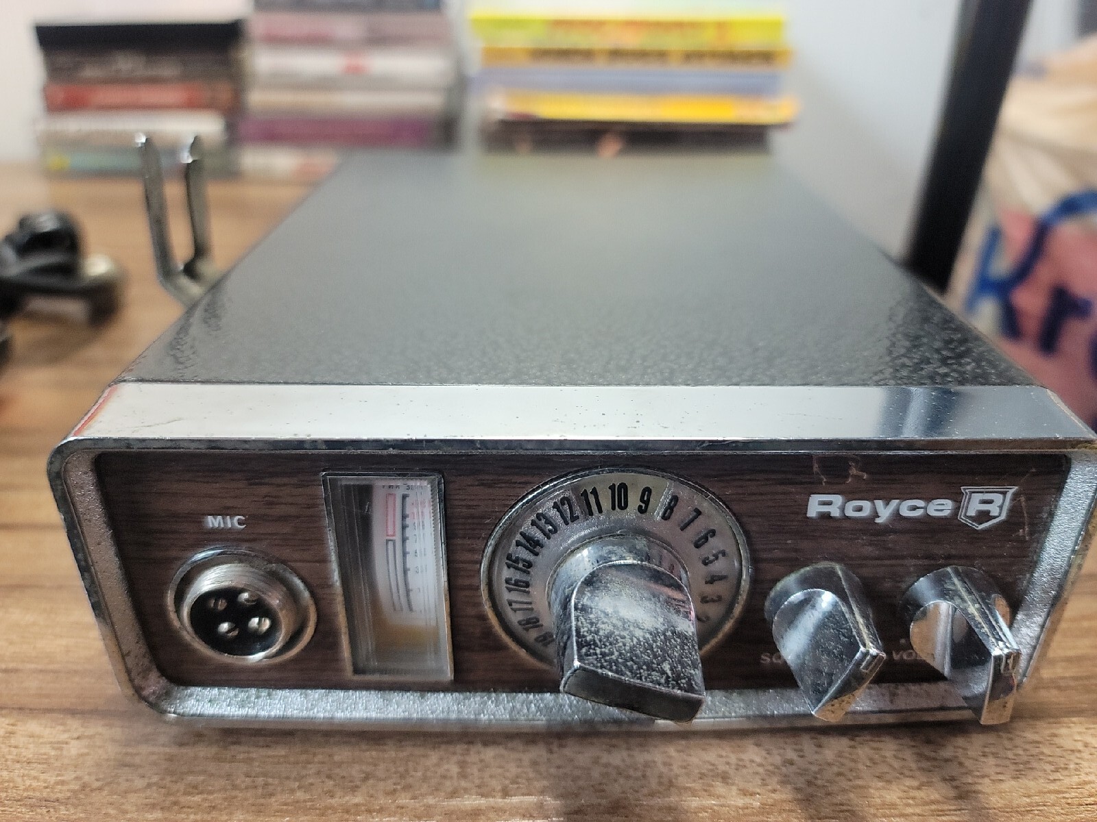 Royce Model 1-600B 23 Channel Mobile AM CB Radio Transceiver Vintage ...