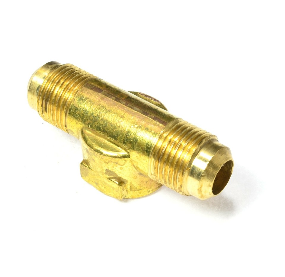 Flare Branch Tee Gas Fitting 1/2 Tube Od Sae Male to 1/2 Female Npt ...